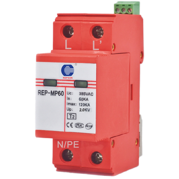 Type2 surge protector, IEC61643-11, Low voltage protection level ...